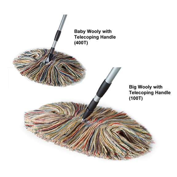 Wool Dust Mops & Hand Dusters - Time Tested & Eco Friendly - Sladust