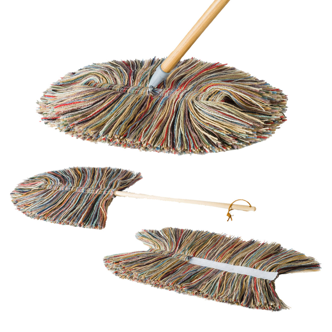 Wool Dust Mops & Hand Dusters - Time Tested & Eco Friendly - Sladust